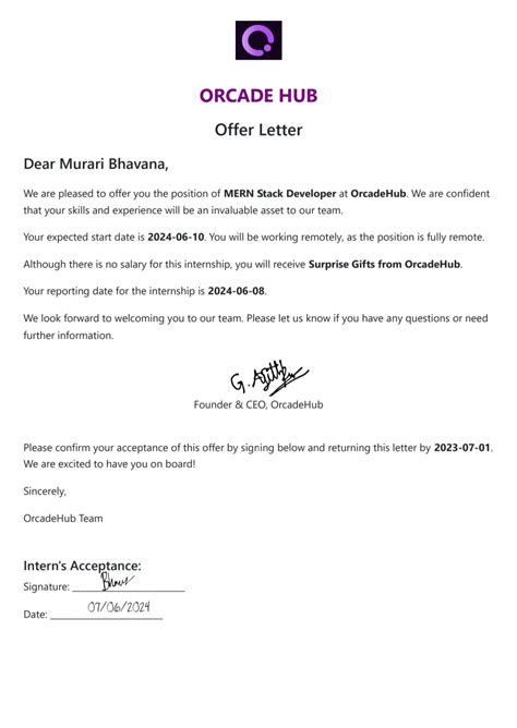 murari bhavana on linkedin orcadehub freelance mernstack