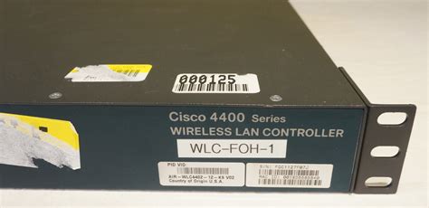 Cisco 4400 Series Wireless Lan Controller Air Wlc4402 12 K9 V02 882658039980 Ebay