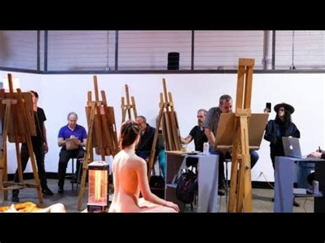 Nude Live Drawing Sketch Sketching Nudepainting Charcoal YouTube