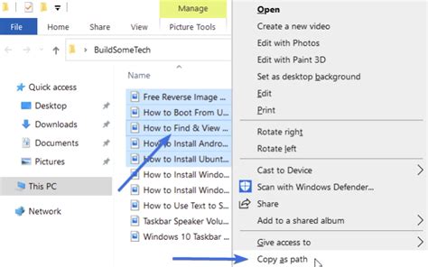 Windows How Do I Copy All File Names In A Folder To Notepad Super User