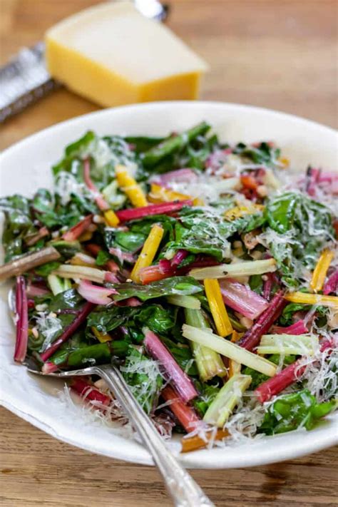 Sauteed Rainbow Chard Veggie Desserts