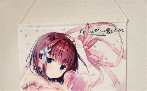 アインシュタインより愛を込めて 有村ロミ B2タペストリー メルカリ