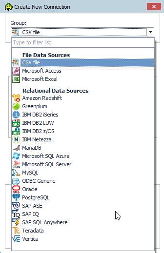 Use Toad Data Point Query Local Csv Or Txt File Toad Data Point