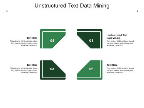 Unstructured Text Data Mining Ppt Powerpoint Presentation Show Visuals Cpb Presentation