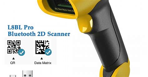NETUM NT L8BL Pro Wireless Barcode Scanner With Bluetooth And Triple Connectivity For High