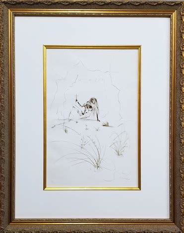 Frère Ogrin lhermite Brother Ogrin the Hermit by Salvador Dalí on artnet