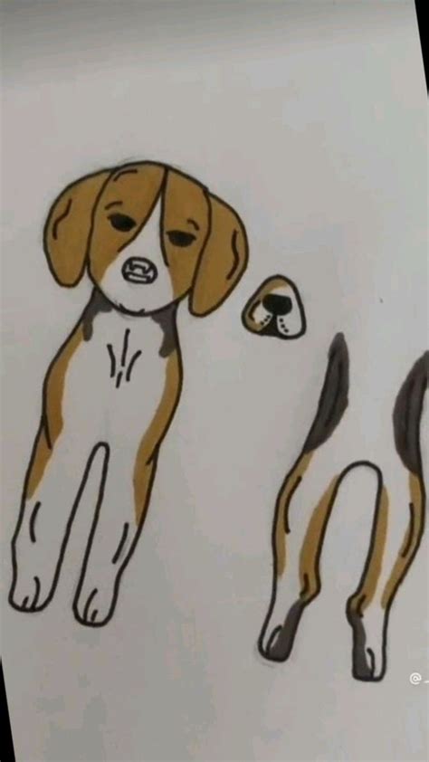 бумажноя собака Шаблоны животных Бумажные животные Животный дизайн