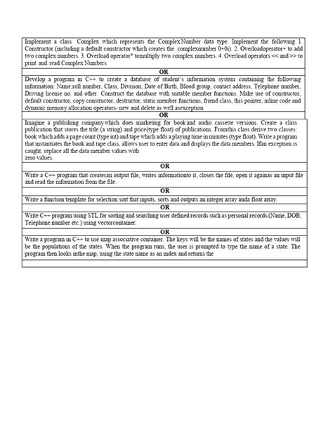 Oop Cgl Listpratical Chit Pdf Constructor Object Oriented Programming Programming