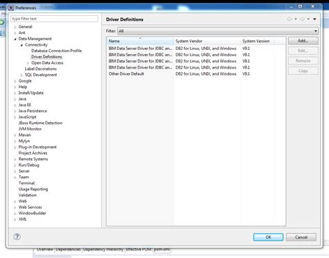 Eclipse Setup Connection To Ldap Oracle Server For Jpa Project