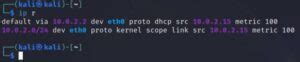 Kali Linux Set Static IP How To Configure In Ways Sysprobs