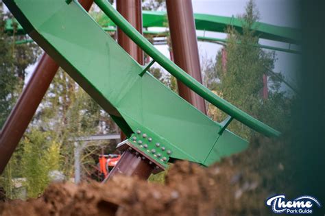 Mandrill Mayhem Track Completed Theme Park Guide