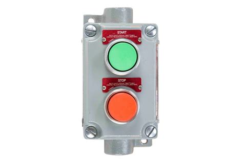 Larson Electronics Explosion Proof Push Button Stop Start Switch