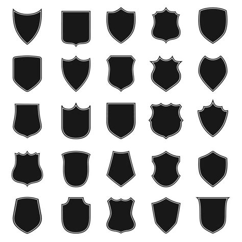 Shield Shapes Vector Art Icons And Graphics For Free Download