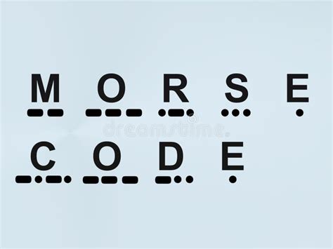 Text Morse Stock Illustrations 281 Text Morse Stock Illustrations