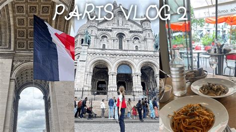 파리여행🥖ㅣ샹젤리제거리 커피맛집 몽마르뜨언덕 개선문 에펠탑 유명관광지 돌아다니는 브이로그 Youtube