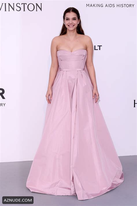 Barbara Palvin Sexy Pink Dress At The Amfars 24th Cinema Against Aids