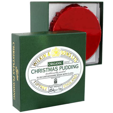 Organic Christmas Pudding T Box Tiptree Tiptree