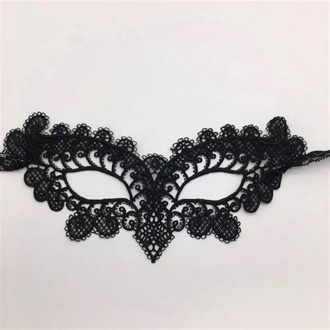 1pc Black Sexy Lady Lace Mask Eye Mask Masquerade Mardi Gras Party