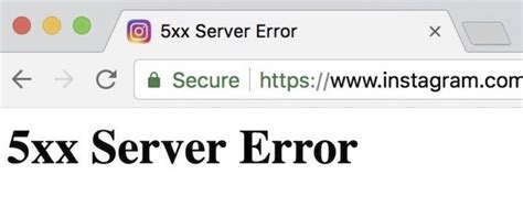how to fix 5xx server error instagram [easy guide]