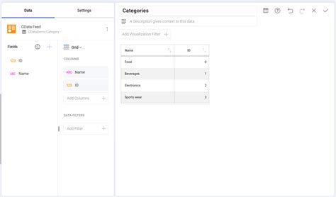 How To Configure An Odata Service Data Source
