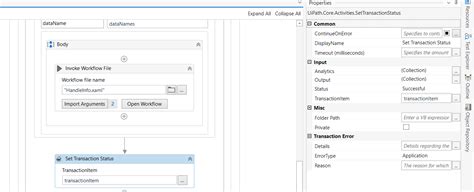 set transaction status queueitem does not exist error code 1002