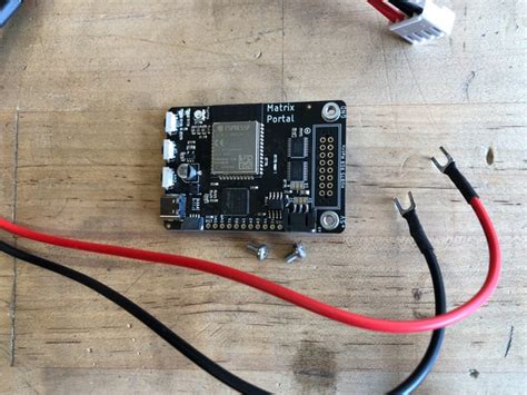 prep the matrixportal adafruit matrixportal m4 adafruit learning system