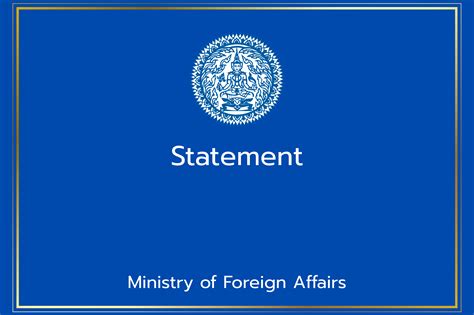 Statement On The Misrepresentation Of Comments Made By Thailand S Second Army Area Commander