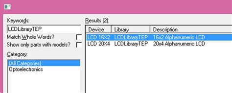 New LCD Library For Proteus The Engineering Projects