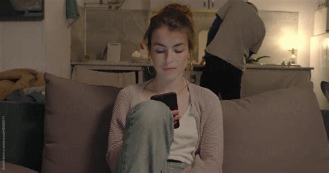 Man Offering Weed To Girlfriend By Stocksy Contributor Danil Nevsky