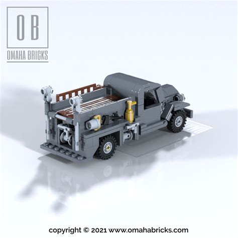 Class 135 Us Army Firetruck Instructions Ww2 Lego American Tow Truck