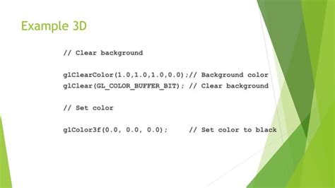 Opengl Basics For Sample Program 1ppt