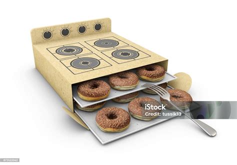 골 판지 솥 하 고 내부에 고립 된 흰색 배경 케이크 포크 3 차원 일러스트 레이 션 몰도바에 대한 스톡 사진 및 기타 이미지 몰도바 부엌 서랍 Istock