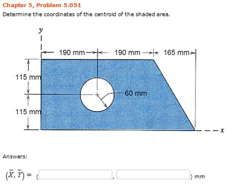 Solved Chapter 5 Problem 5 051 Determine The Coordinates Of Chegg