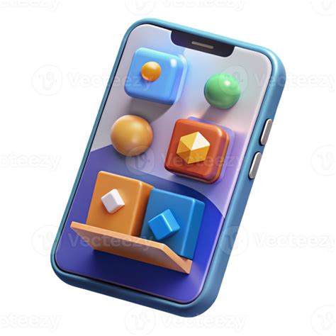 Beautiful Modern Augmented Reality Mobile App Interface Exclusive