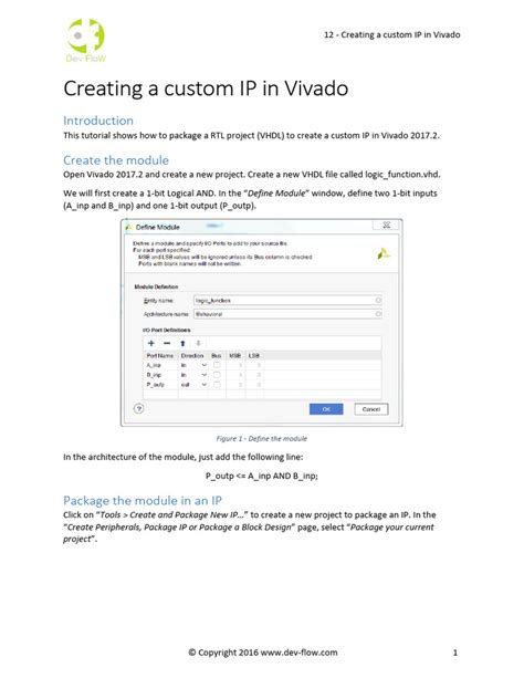 12 creating a custom ip in vivado pdf