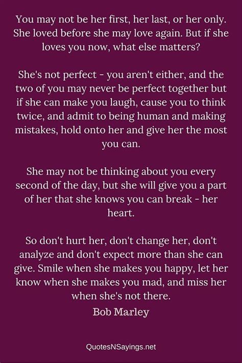 You May Not Be Her First Her Last Or Her Only She Loved Bob Marley Quotes Book Quotes