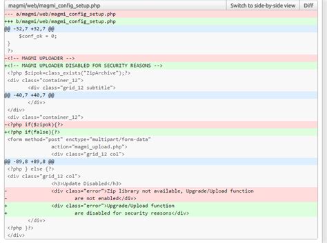 magento 1 9 how can i solve magmi update disabled error magento