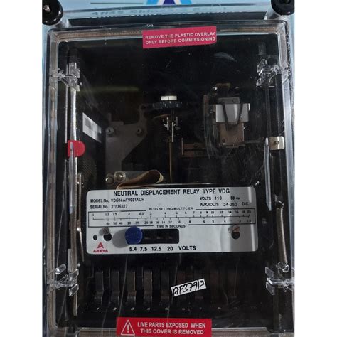 Areva Vdg14a9001ach Voltage Neutral Displacement Relay Atlas Shipcare Services