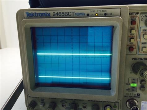 Tektronix 2465bct 400 Mhz Analog Oscilloscope