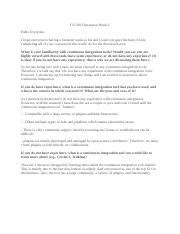 CS320 Discussion 2 Docx CS 320 Discussion Week 2 Hello Everyone I Hope Everyone Is Having A