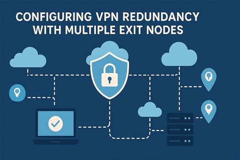 Configuring Vpn Redundancy With Multiple Exit Nodes