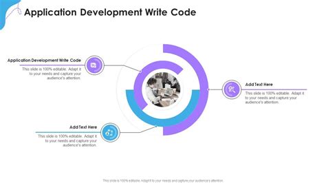 Application Development Write Code In Powerpoint And Google Slides Cpp PPT Sample