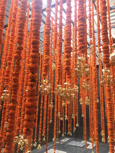 Unique Marigold Corners Marigold Wedding Ganpati Decoration Theme