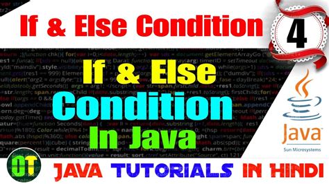 If And Else Condition In Java Programming Tutorials In Hindi By Rinku Sir 4 Dianxi Tech Youtube