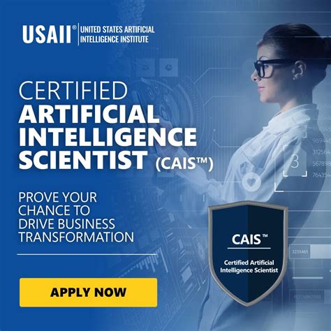 Certified Artificial Intelligence Scientist Cais™ Ai Certifications 2024 Usaii® United