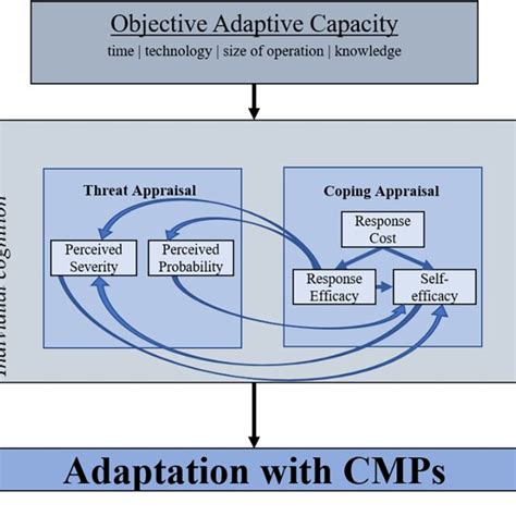 conceptual framework of drivers of adaptation with cultural management