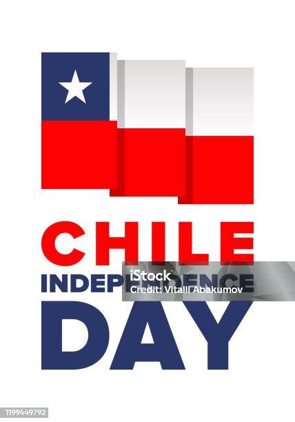 칠레 독립 기념일 해피 공휴일 피에스타스 파트리아스 자유의 날 9월 18일 연례 기념 칠레 플래그입니다 애국 적인 칠레 디자인입니다 포스터 카드 배너 템플릿 배경 벡터 0