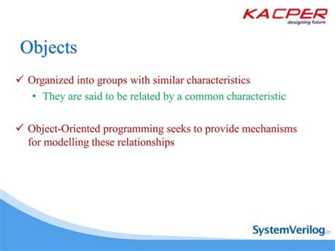 Systemverilogoopsconceptspdf