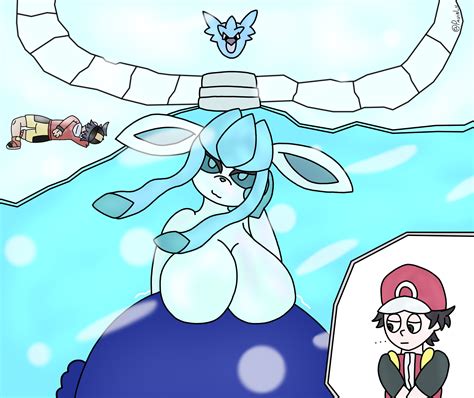 Rule 34 Articuno Big Breasts Blue Eyes Blue Skin Breasts Eeveelution