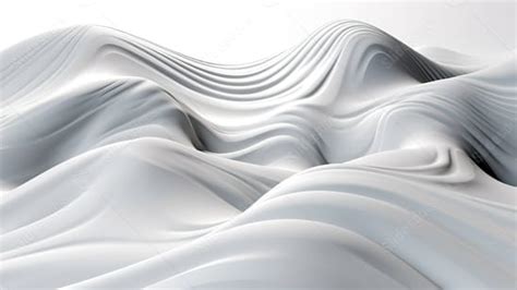 3d White Wave Shape Powerpoint Background For Free Download Slidesdocs